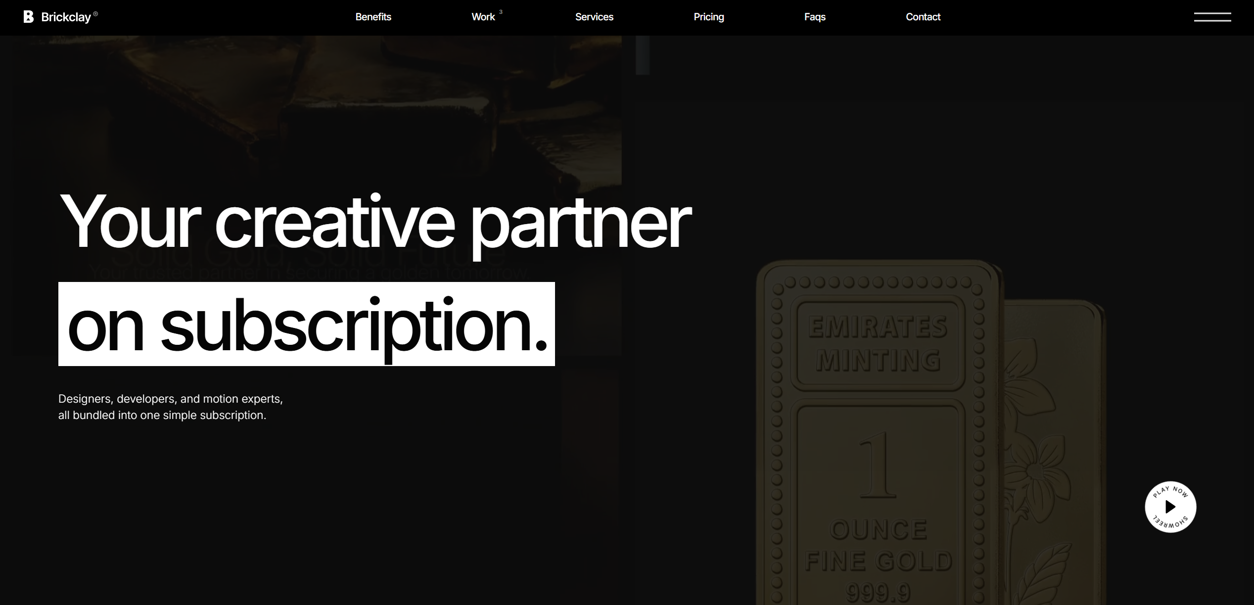 Unlimited Brick Pass - Your Creative Partner on Subscription.